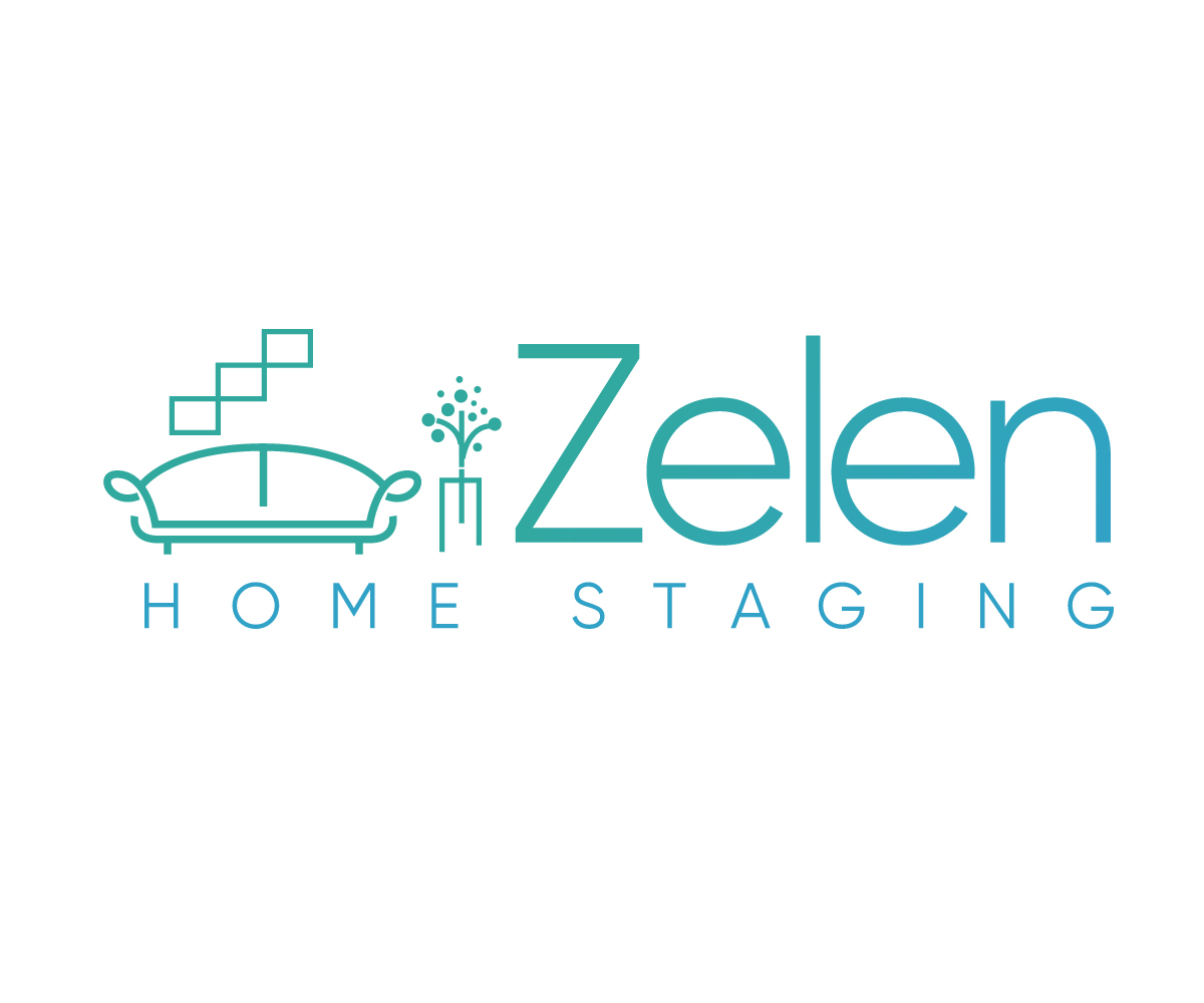 Elegant, Upmarket, Home And Garden Logo Design for Zelen Home Staging ...