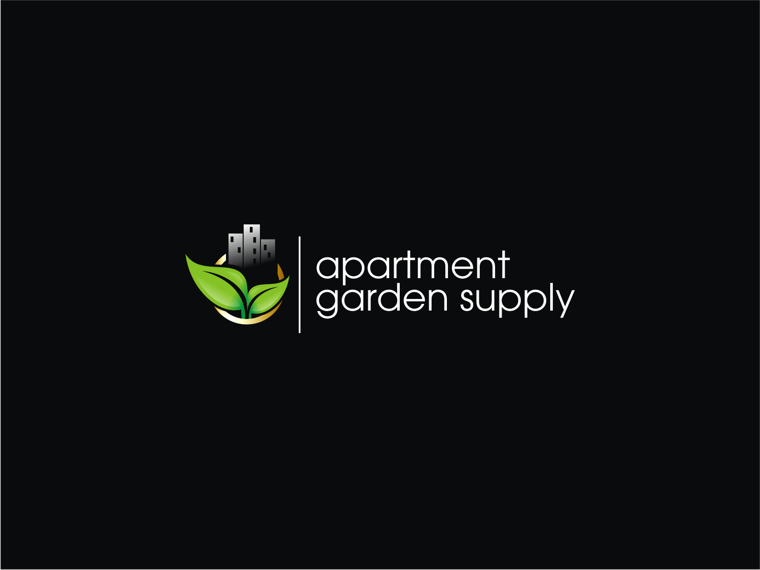 Personable, Playful, Garden Supply Logo Design for versions with "Apt ...