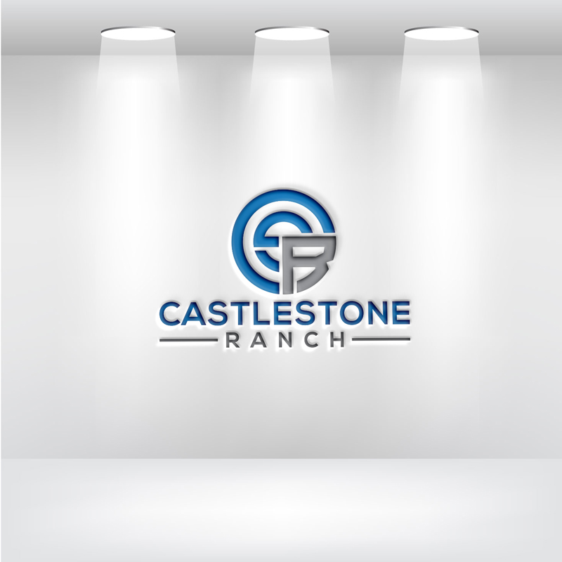 Logo Design for Castlestone, or CSR, or CS, or Castlestone Ranch by ...