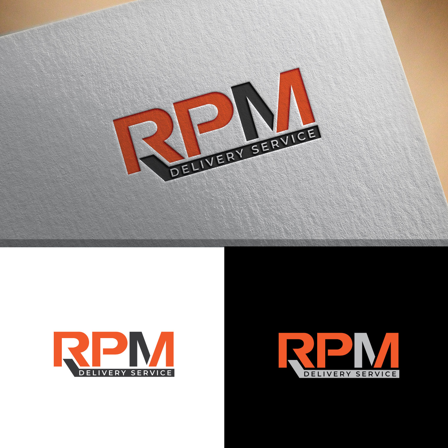 Delivery Logo Design for RPM Delivery Service by FourtuneDesign ...