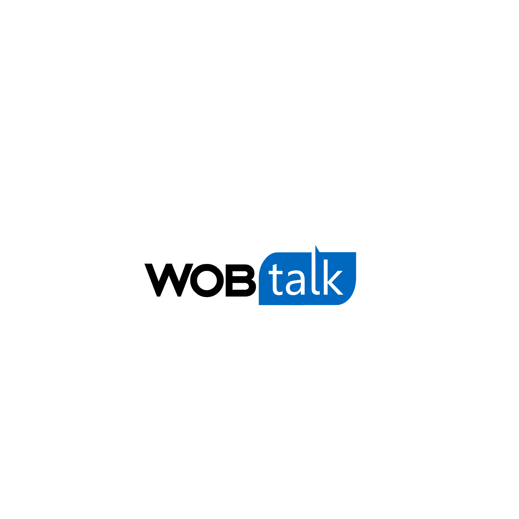 Logo Design for WOBtalk by S.N.Y™-01 | Design #24877895