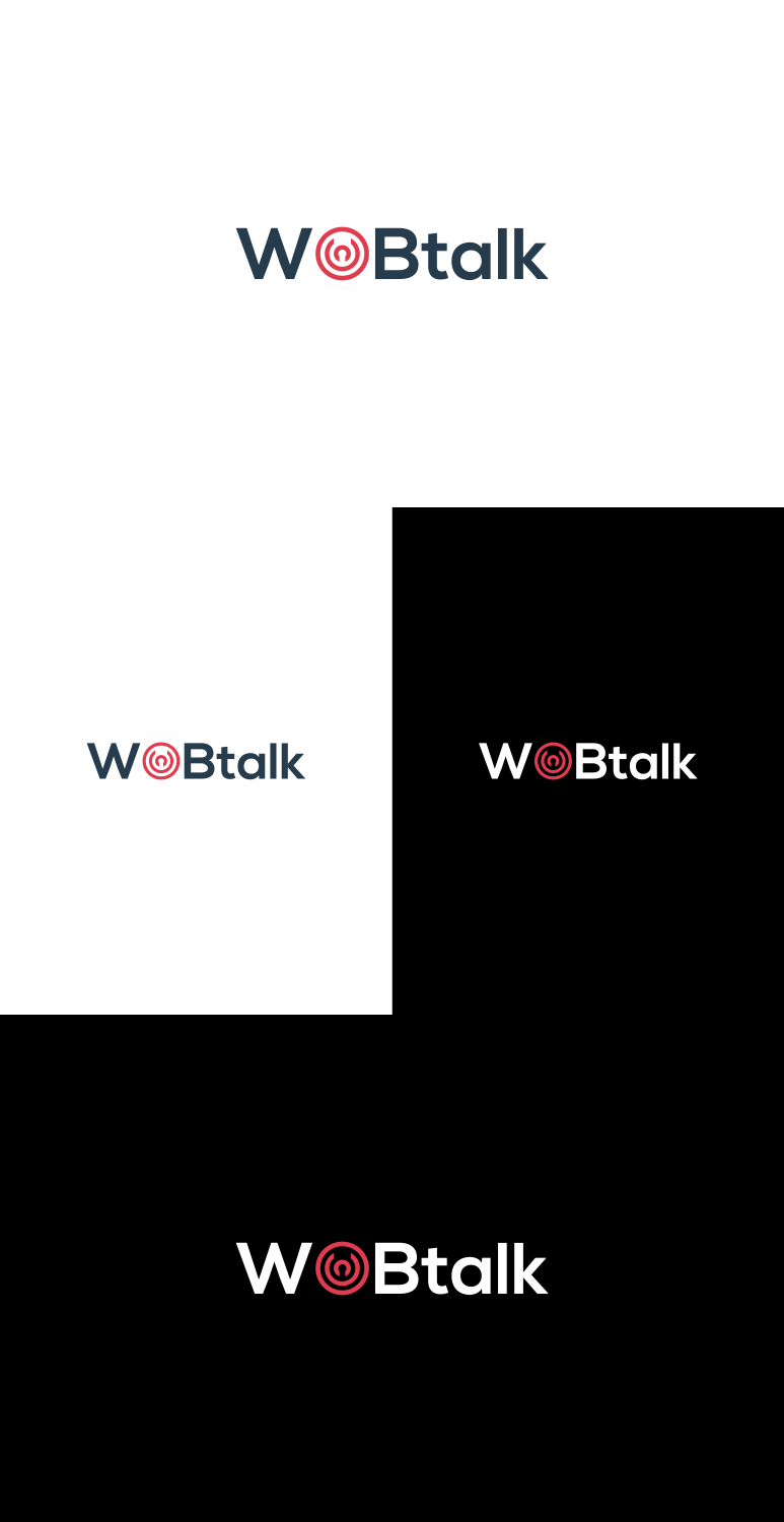 Logo Design for WOBtalk by sidiq 4 | Design #24873753