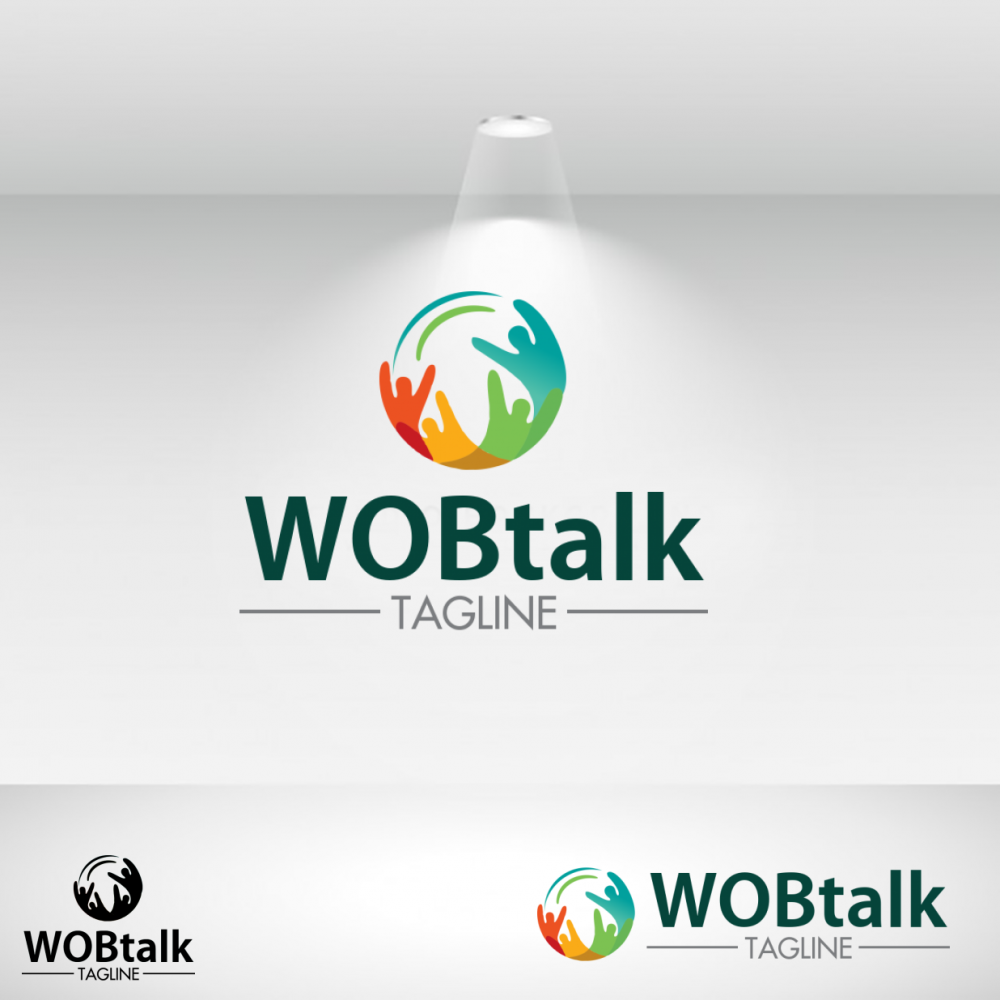 Logo Design for WOBtalk by Seperticandu | Design #24890577