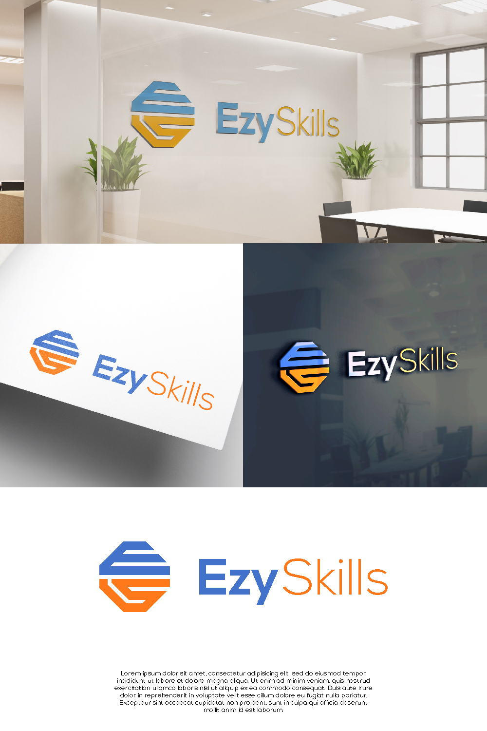 Bold, Modern Logo Design for Ezy Skills by untung bertubi-tubi | Design #24902113