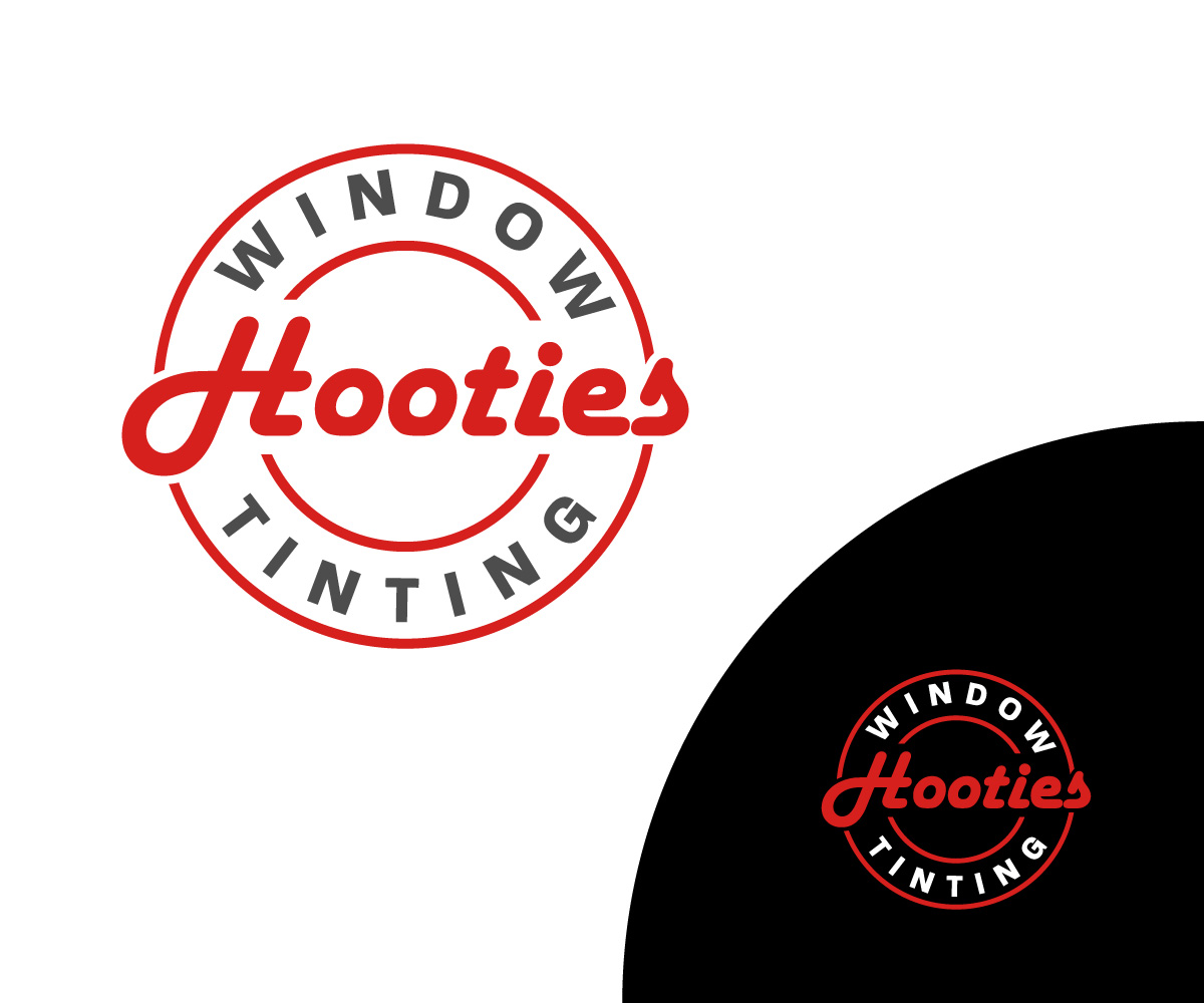 Professional, Feminine, Window Tinting Logo Design for Hooties Window ...