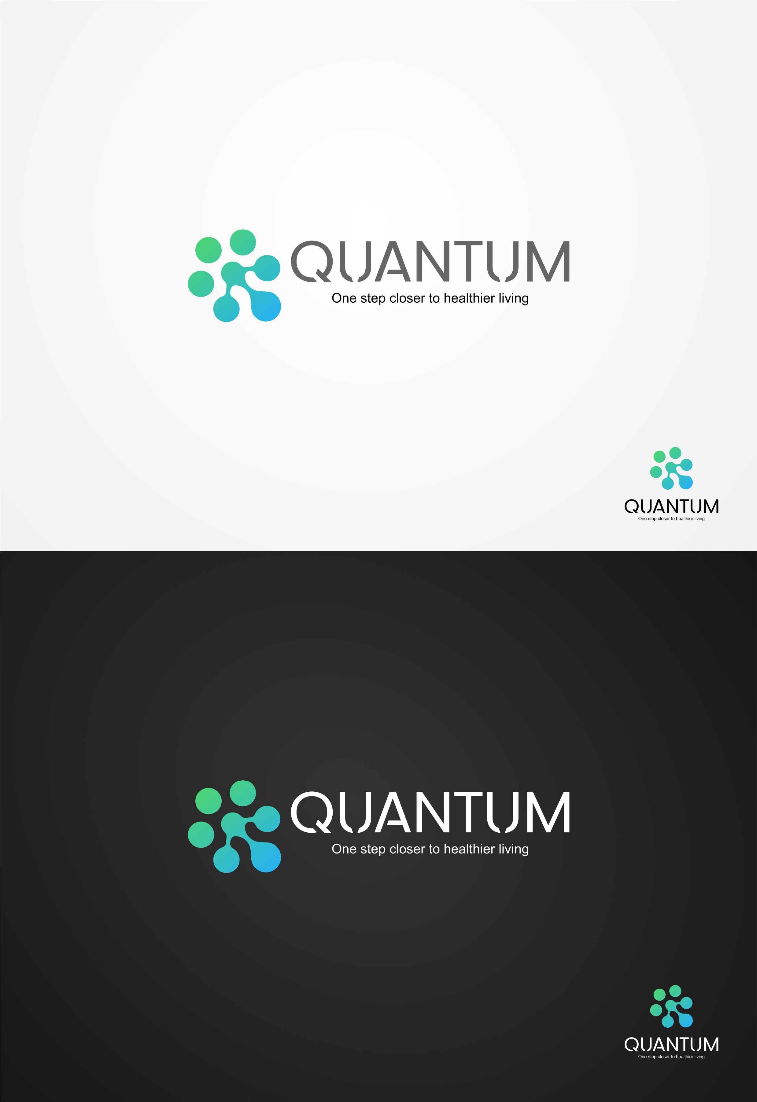 Logo Design for Just "Quantum" we have a tagline if needed "One step ...