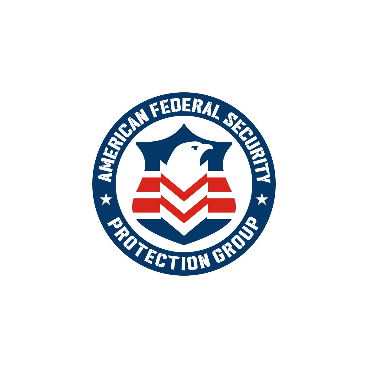 Serious, Professional, Security Guard Logo Design for American Federal ...