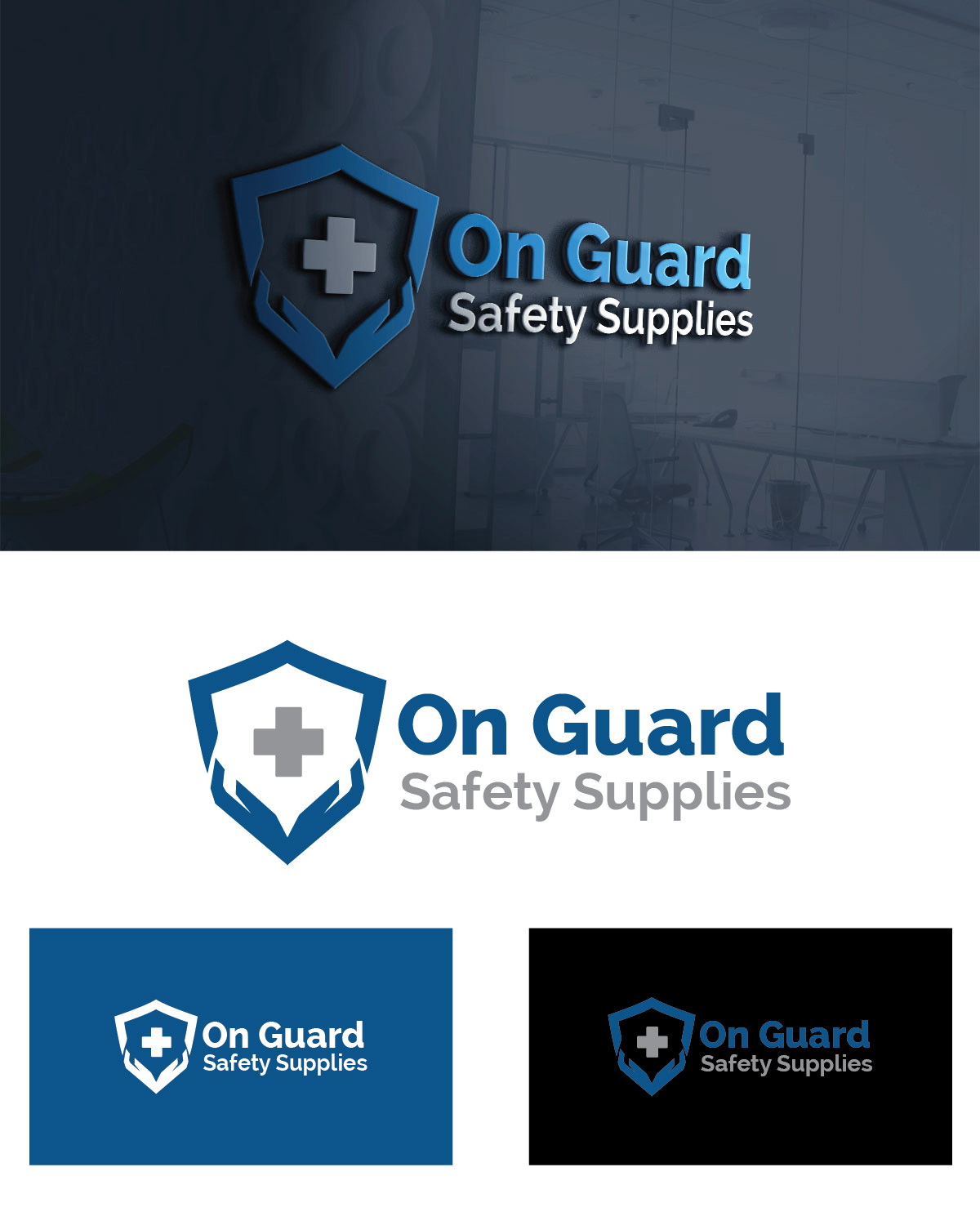 Logo Design for On Guard Safety Supplies by Isnah Logo | Design #24919250