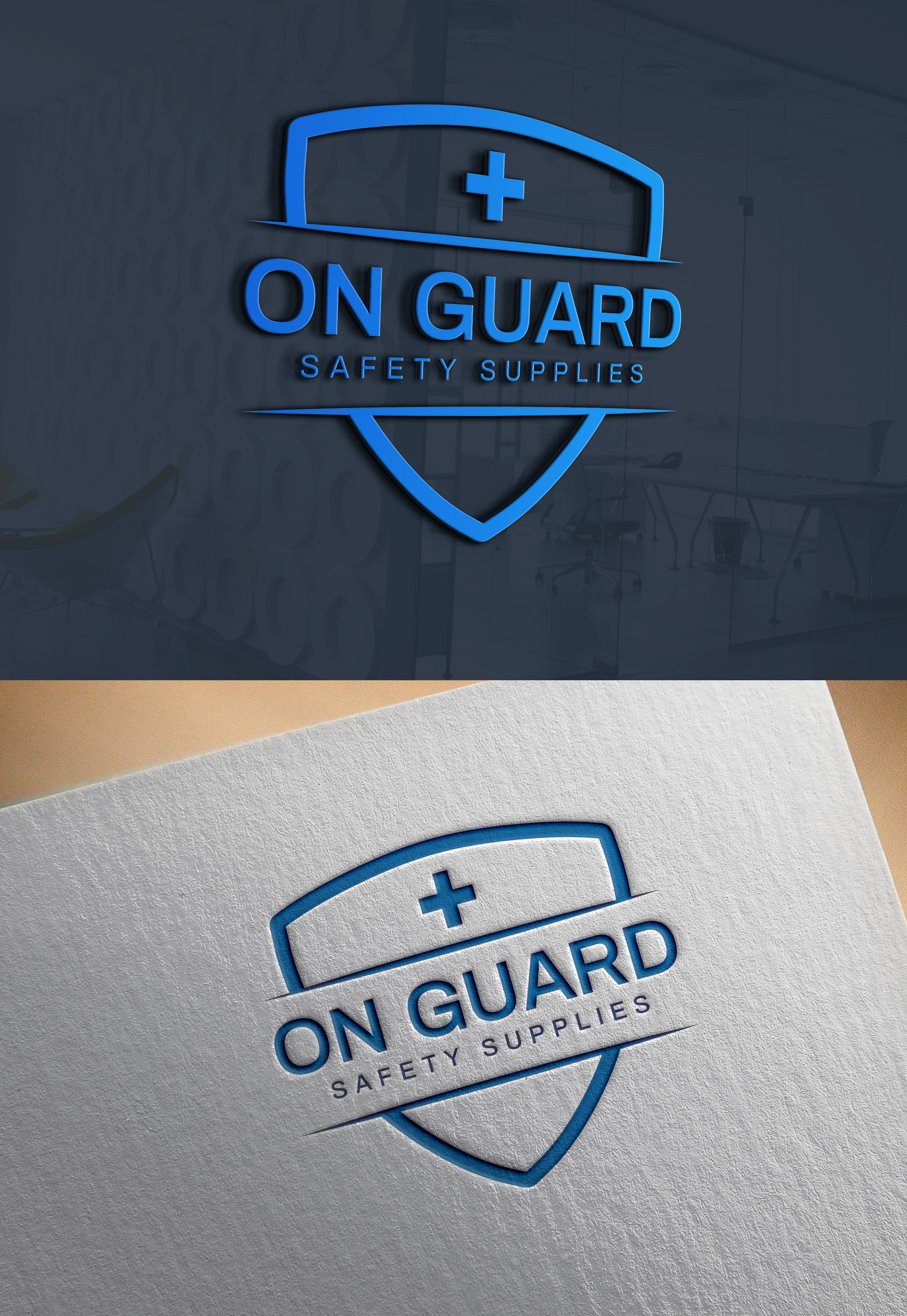 Logo Design for On Guard Safety Supplies by Jack 53 | Design #24920230