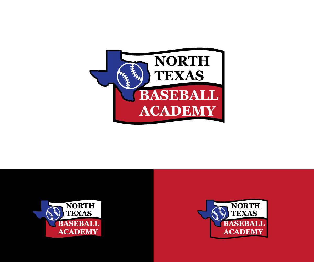 Bold, Professional Logo Design for North Texas Baseball Academy by Jack ...