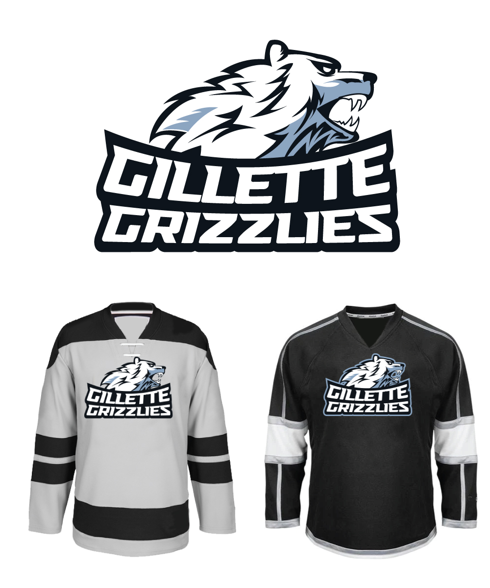 Bold, Personable Logo Design for Gillette Grizzlies by Sergio Coelho ...