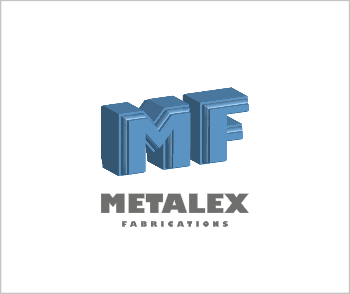 Professional, Modern Logo Design for Metalex Fabrications by lilila ...