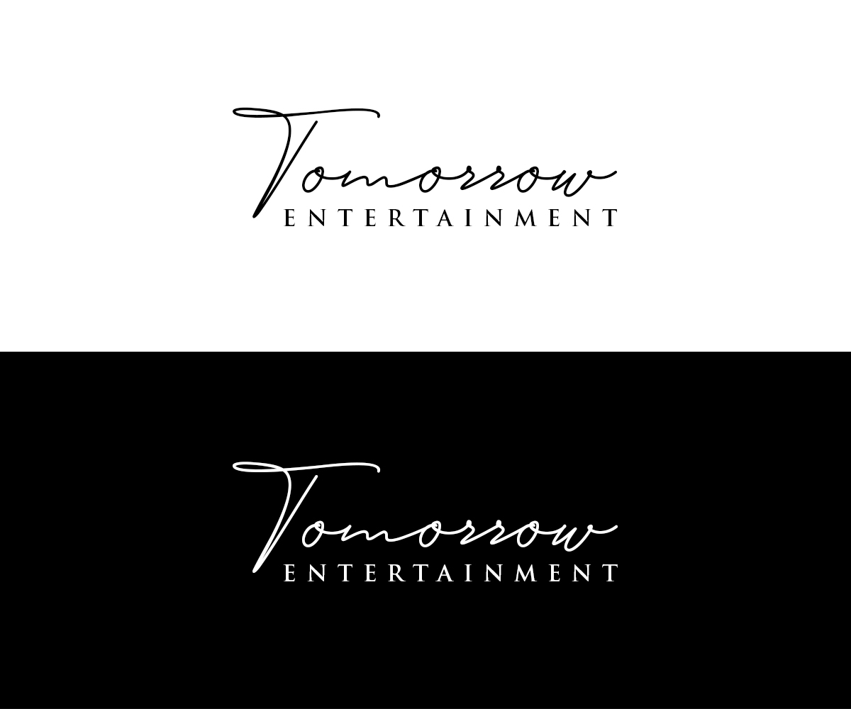 Modern, Professional, Entertainment Industry Logo Design for Tomorrow ...