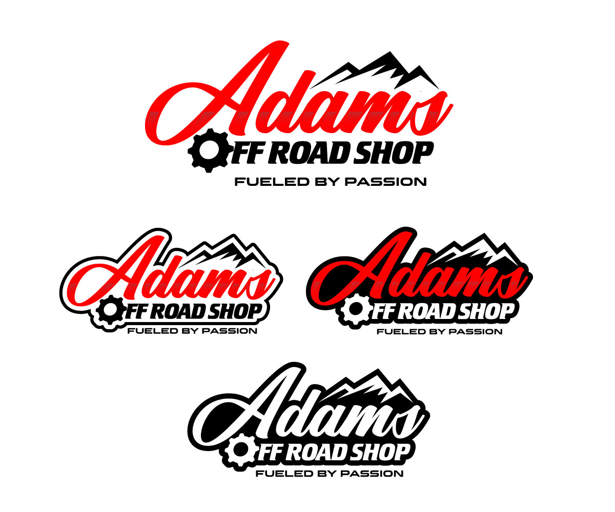 Upmarket, Traditional, Automotive Logo Design for Adams Off Road Shop ...