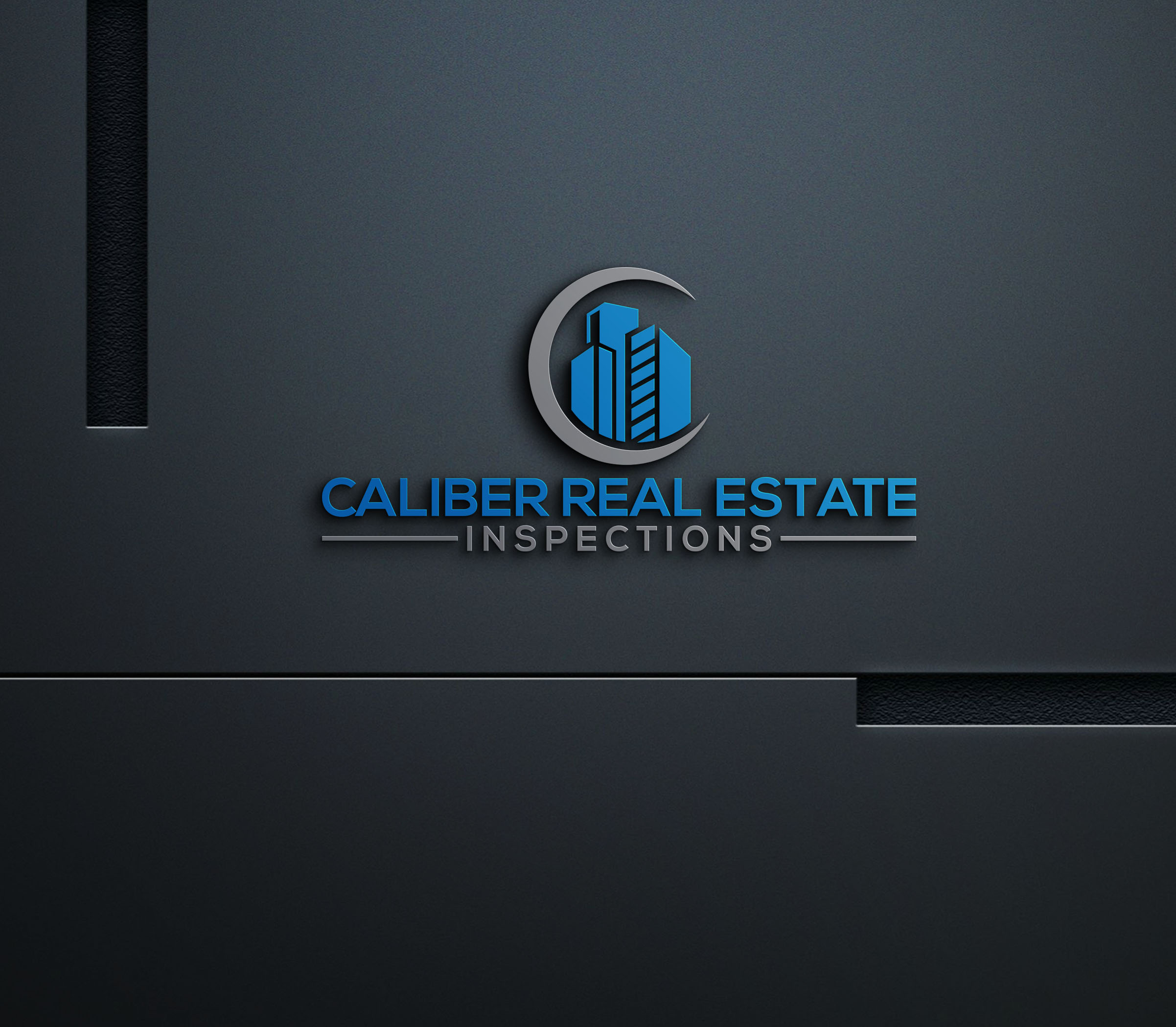 Logo Design for Caliber Real Estate Inspections by obikhan 2 | Design ...