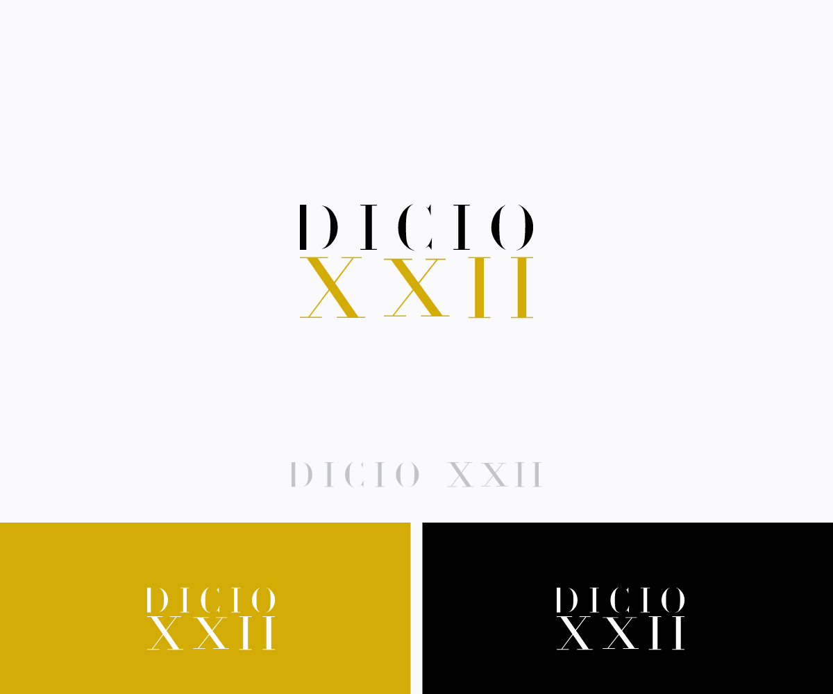 Clothing Brand Logo Design for Dicio XXII by step forward 2 | Design ...
