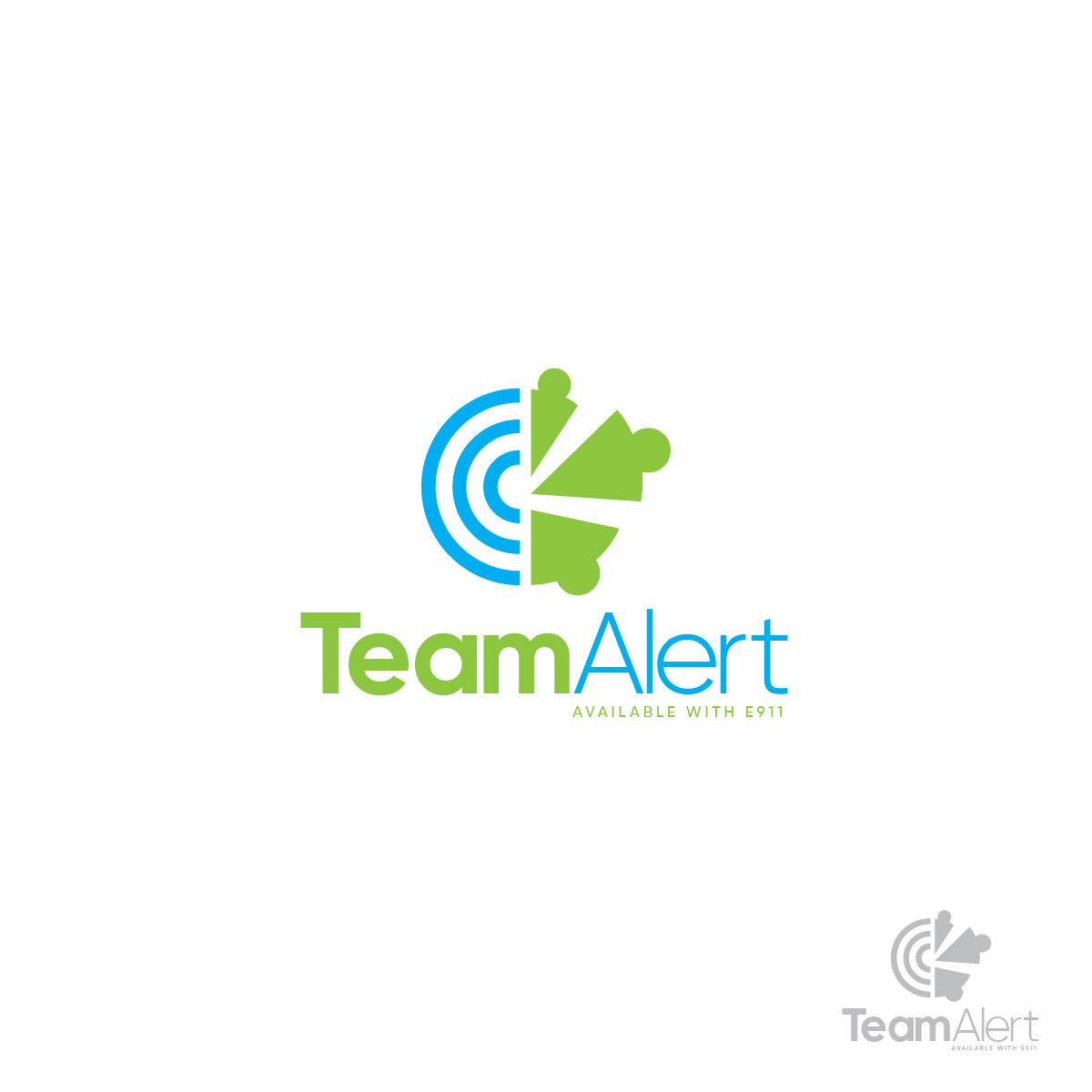Serious, Bold, Business Software Logo Design for TeamAlert. Available with E911 by Kreative ...