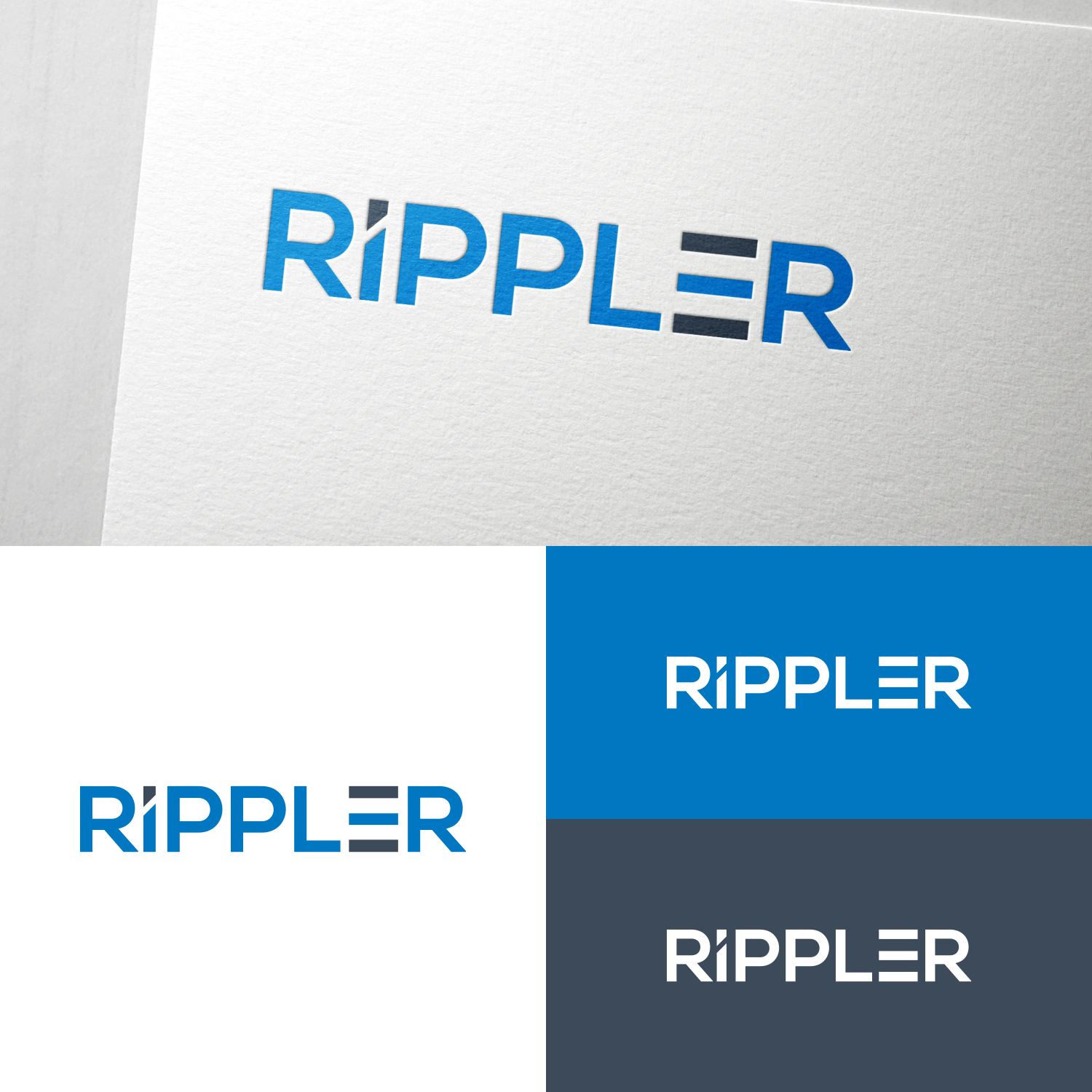 Modern, Conservative Logo Design for Rippler by mbah sanem | Design #24964890