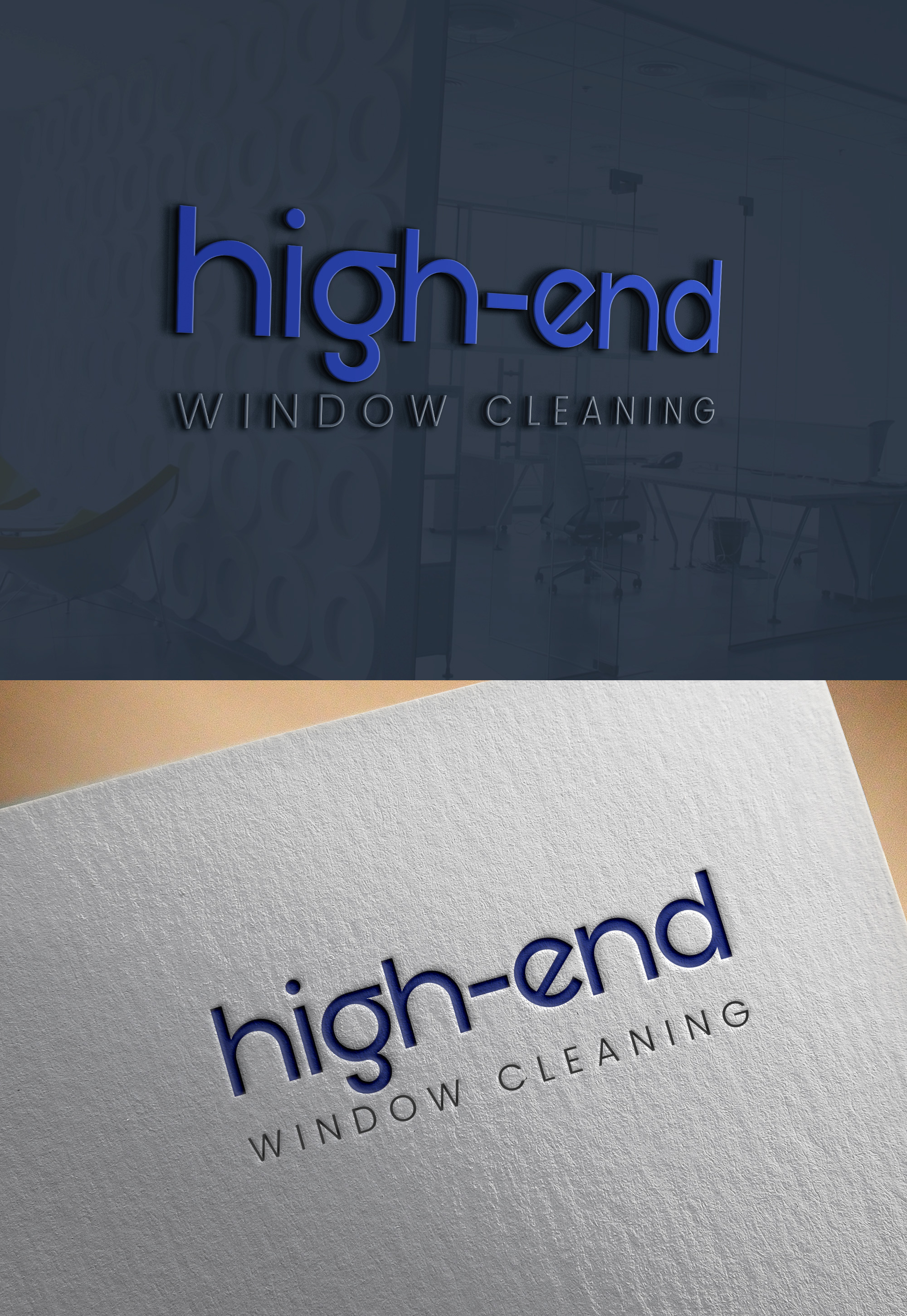 Logo Design for High-End Window Cleaning by Jack 53 | Design #25013612