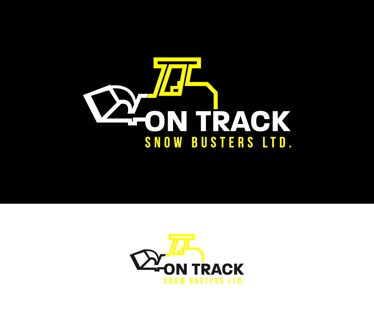 Bold, Playful Logo Design for On Track Snow Busters Ltd. by design new ...