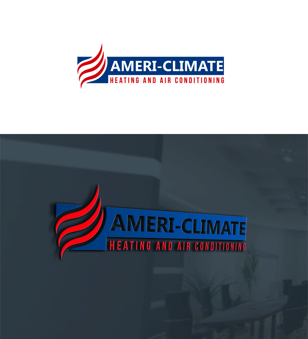 Logo Design for Ameri-Climate Heating And Air Conditioning by design ...
