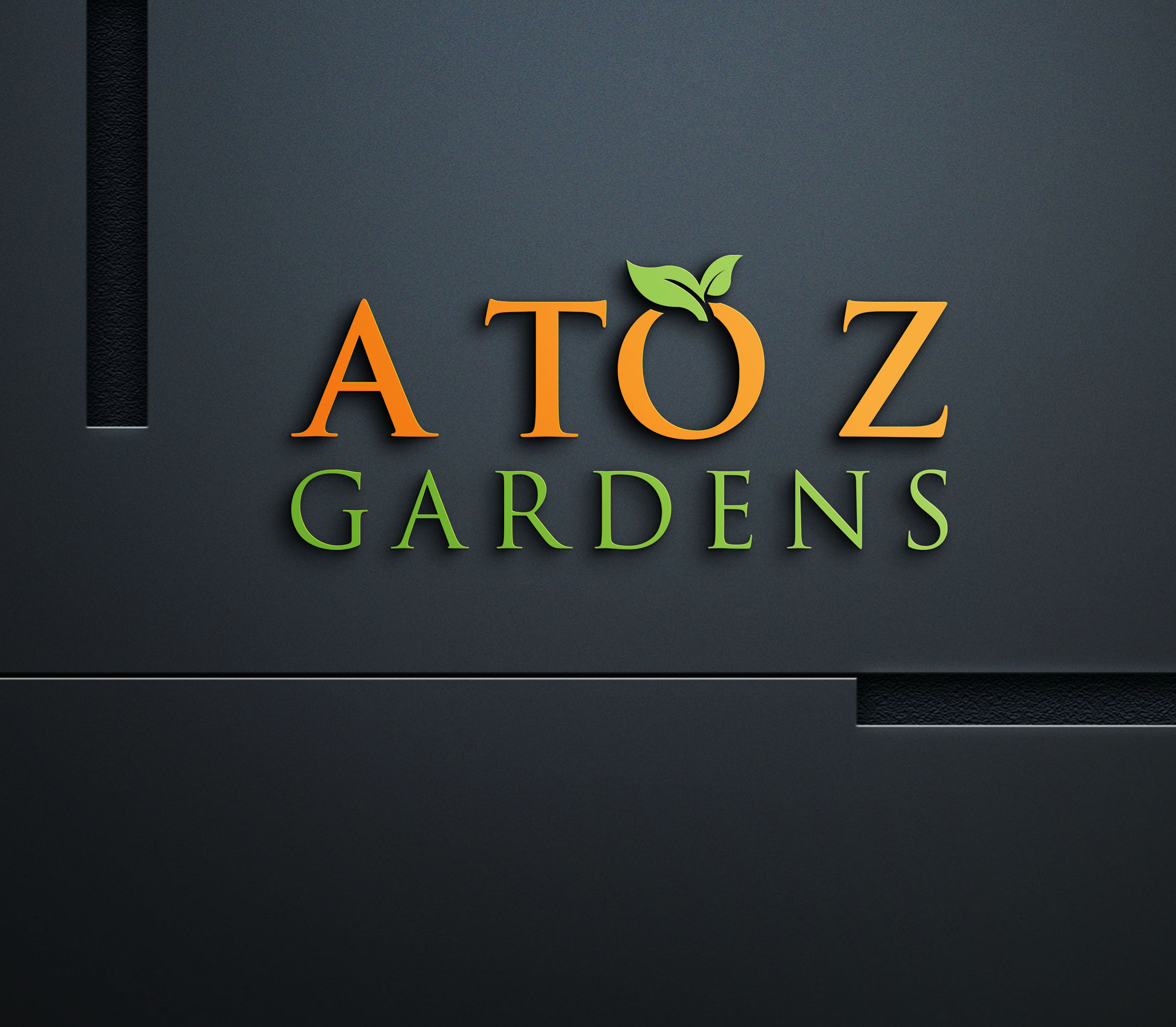 Modern, Upmarket, Landscape Gardening Logo Design for A to Z or A to Z ...