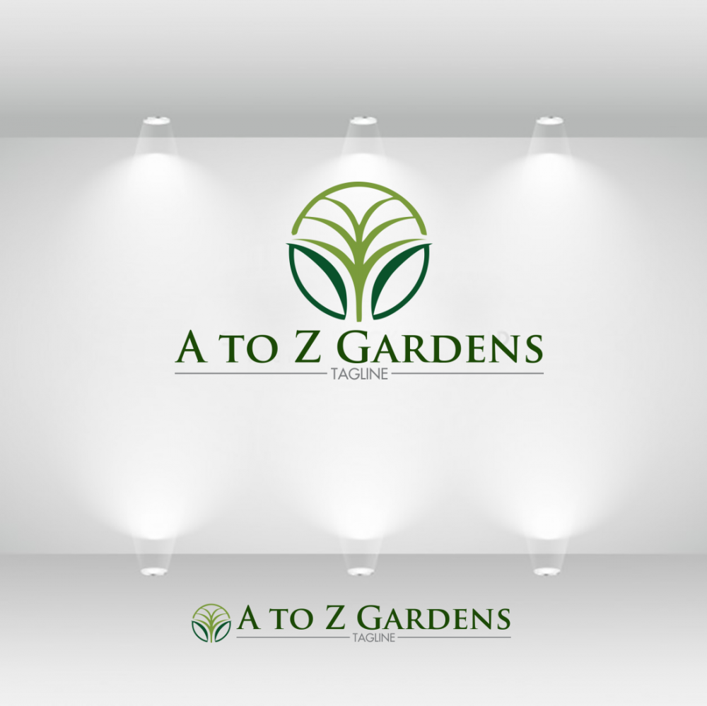 Modern, Upmarket, Landscape Gardening Logo Design for A to Z or A to Z ...