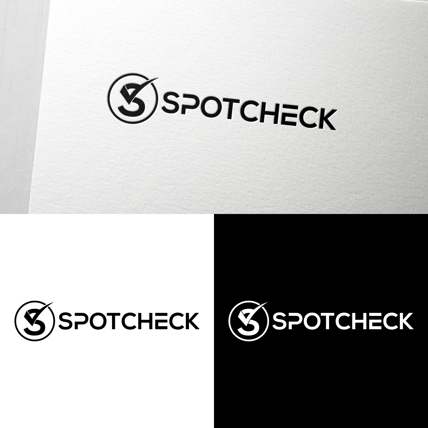 Modern, Professional Logo Design for Spotcheck by muhammad desain ...