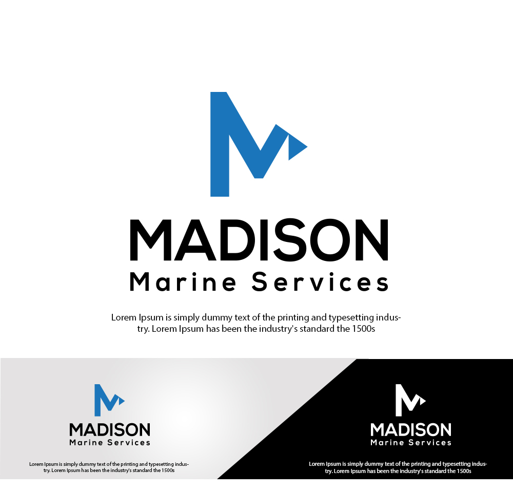 Logo Design for Madison Marine Services by fasi 2 | Design #24990101
