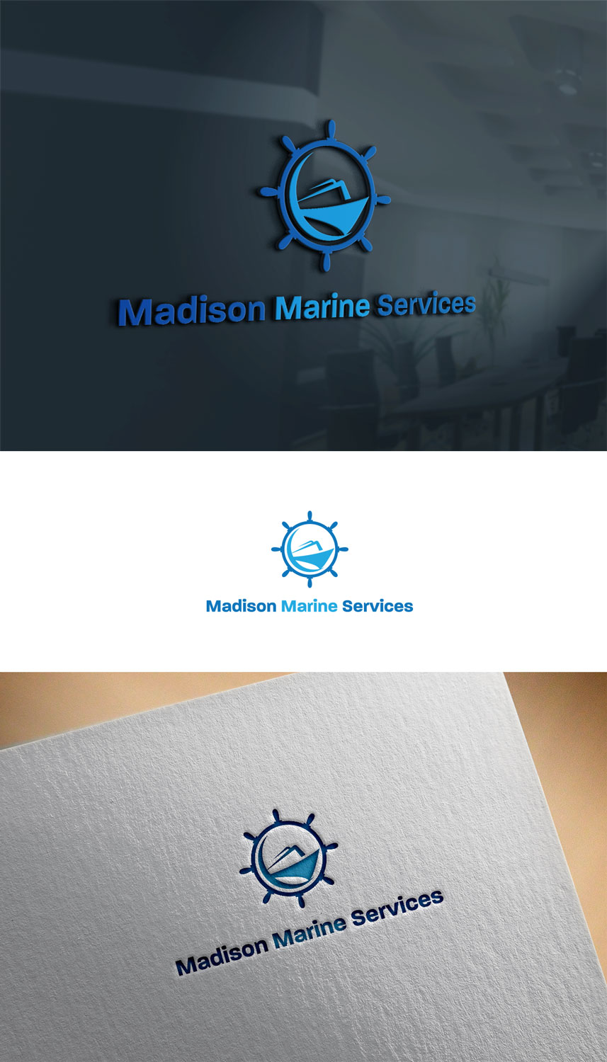 Logo Design for Madison Marine Services by logograph | Design #24990301