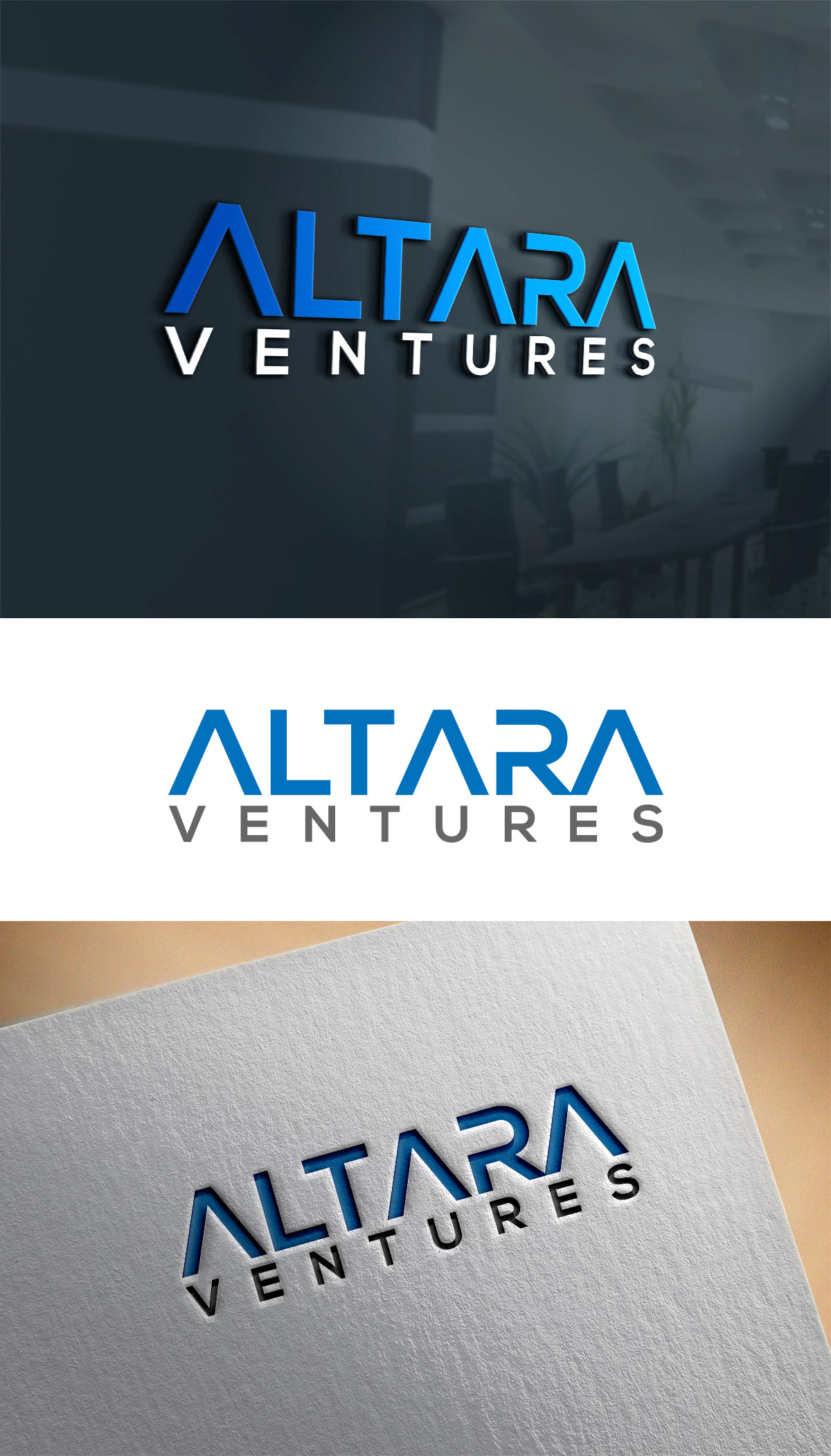 Upmarket, Serious, Venture Capital Logo Design for Altara Ventures by logograph | Design #25038408