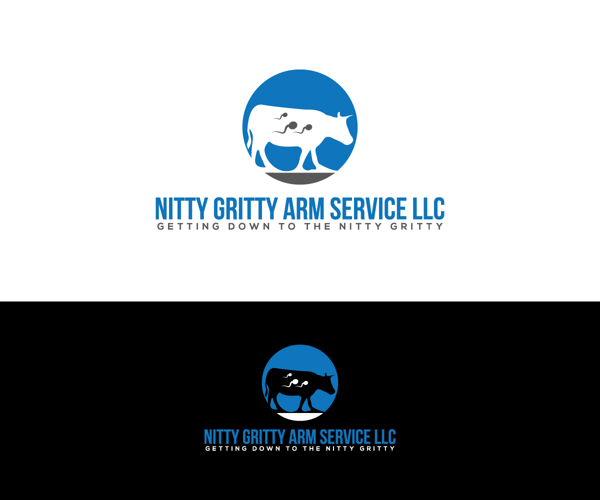 Livestock Logo Design for NITTY GRITTY ARM SERVICE LLC by logograph ...
