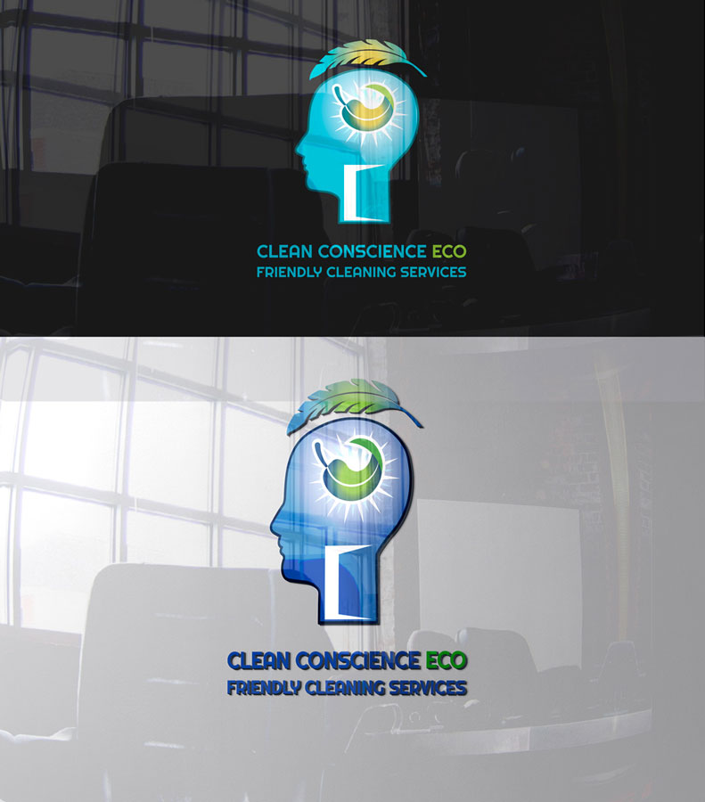 Logo Design for Clean Conscience Eco- Friendly Cleaning Services by ...
