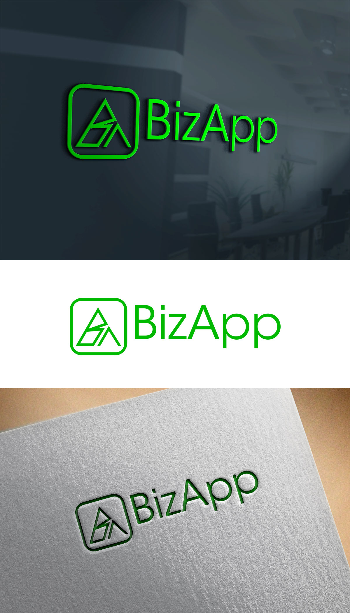 Logo Design for BizApp by logograph | Design #25056814