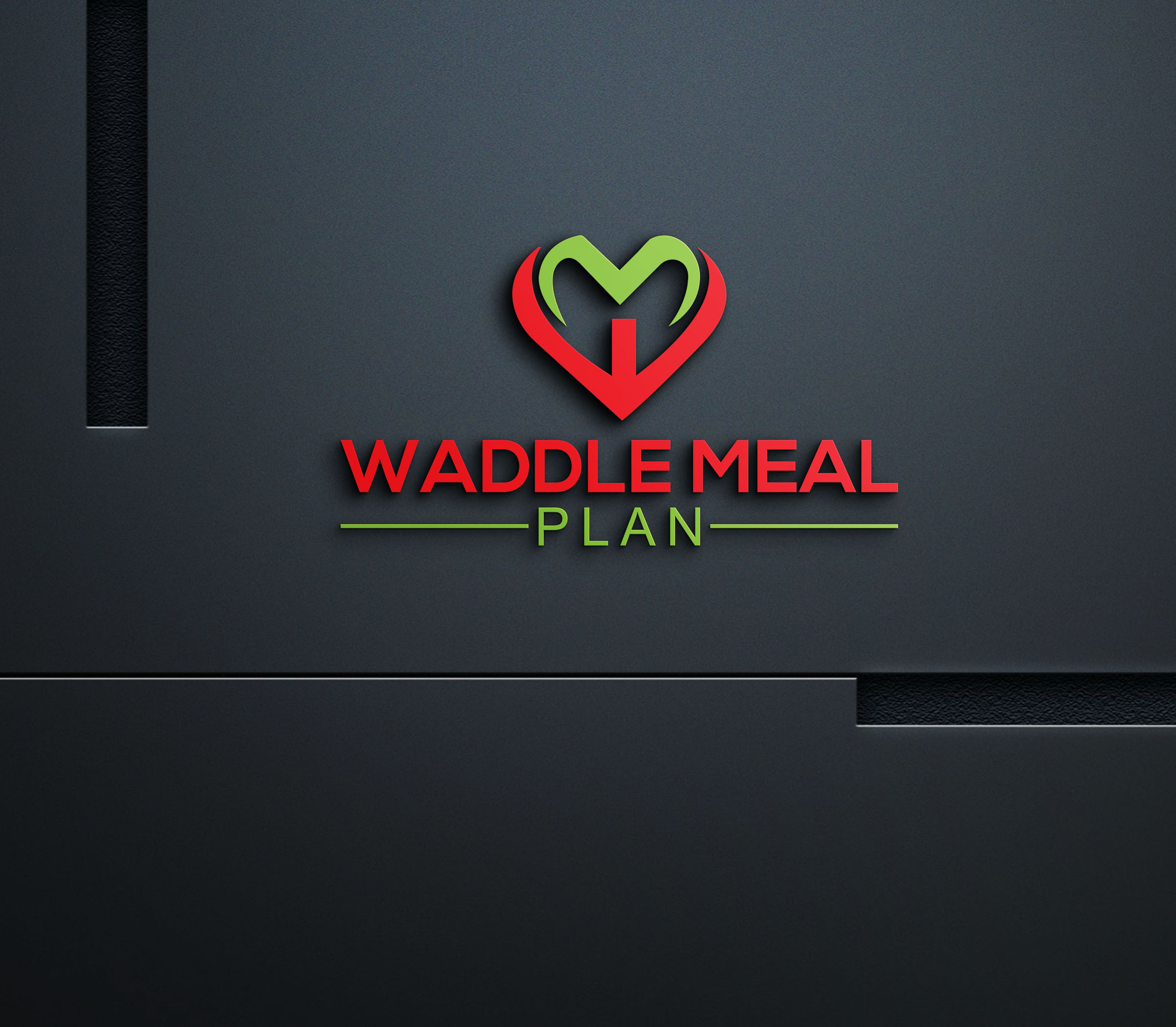 Playful, Personable Logo Design for Waddle or Waddle Meal Plan by ...