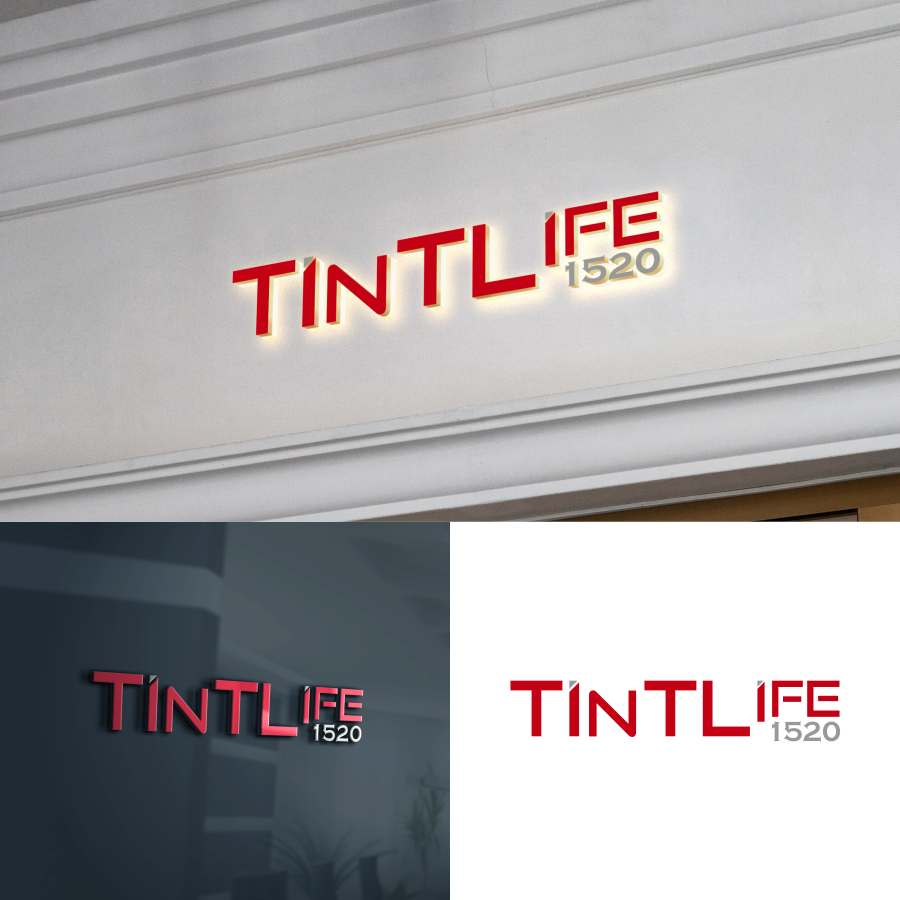 Modern, Bold, Window Tinting Logo Design for TintLife 1520 by ...