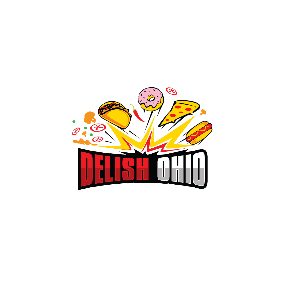 Playful, Modern Logo Design for Delish Ohio by Kreative Fingers ...