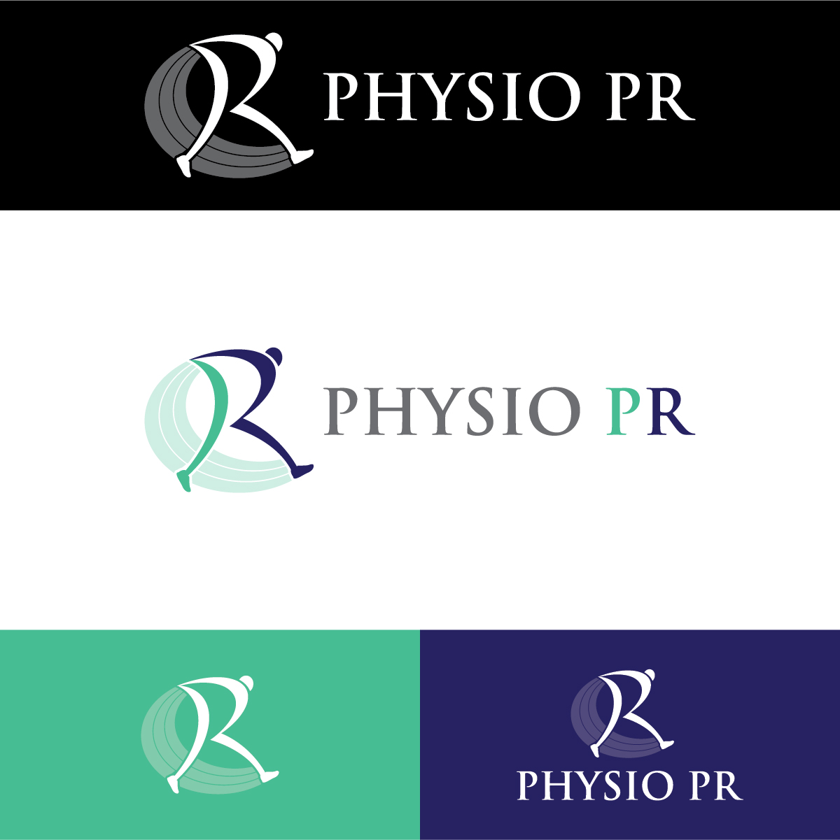 Modern, Upmarket, Physical Therapy Logo Design for Physio PR (text ...
