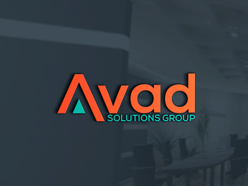 Logo Design for 1 logo with Avad Solutions Group and another logo with ...