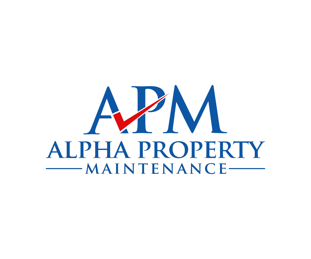 Logo Design for APM alpha property maintenance by Sajeeda | Design ...