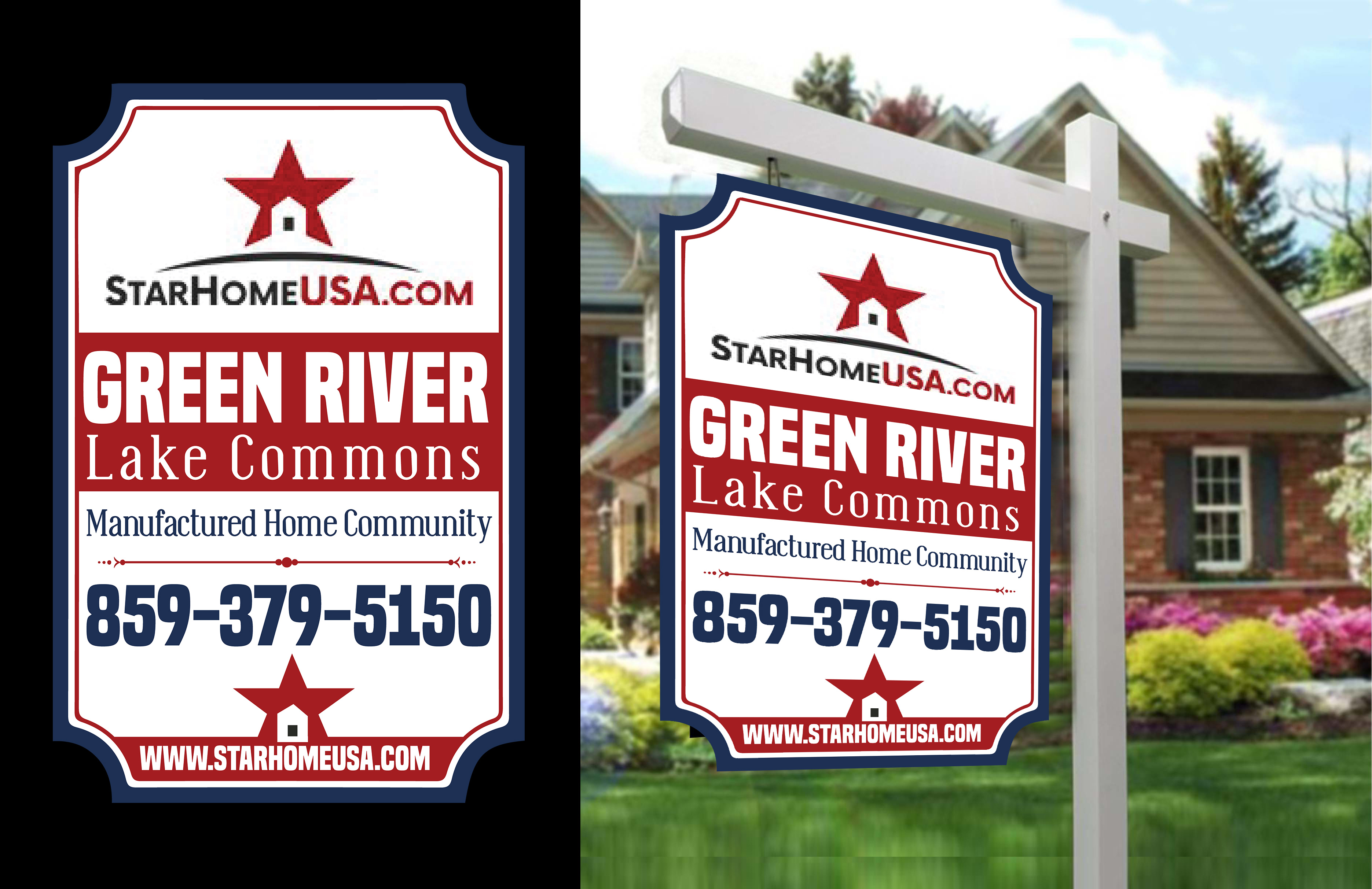 Upmarket, Elegant, Real Estate Signage Design for Bluegrass Team by pd ...