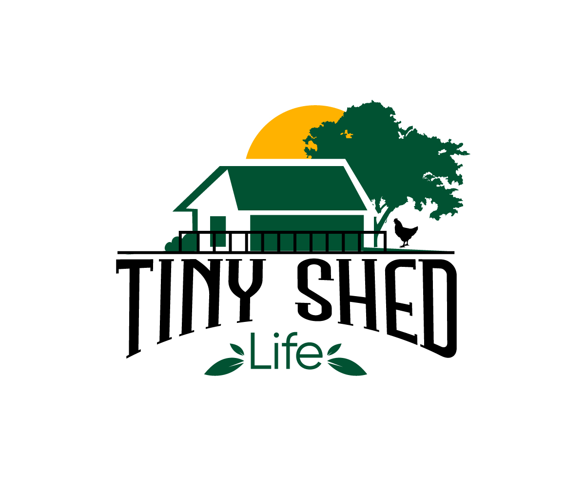 Personable, Playful Logo Design for Tiny Shed Life by Jay Design ...