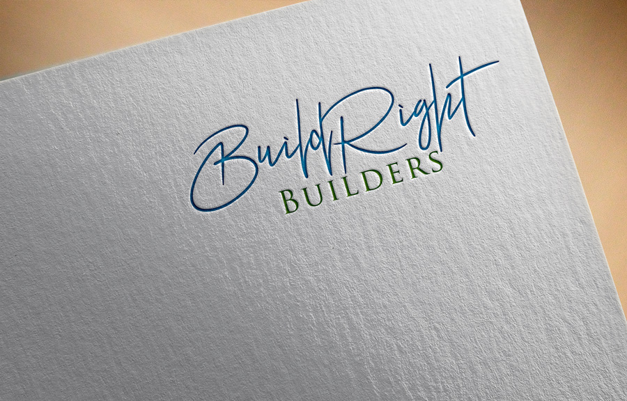 Conservative, Bold, Home Builder Logo Design for BuildRight Builders by ...
