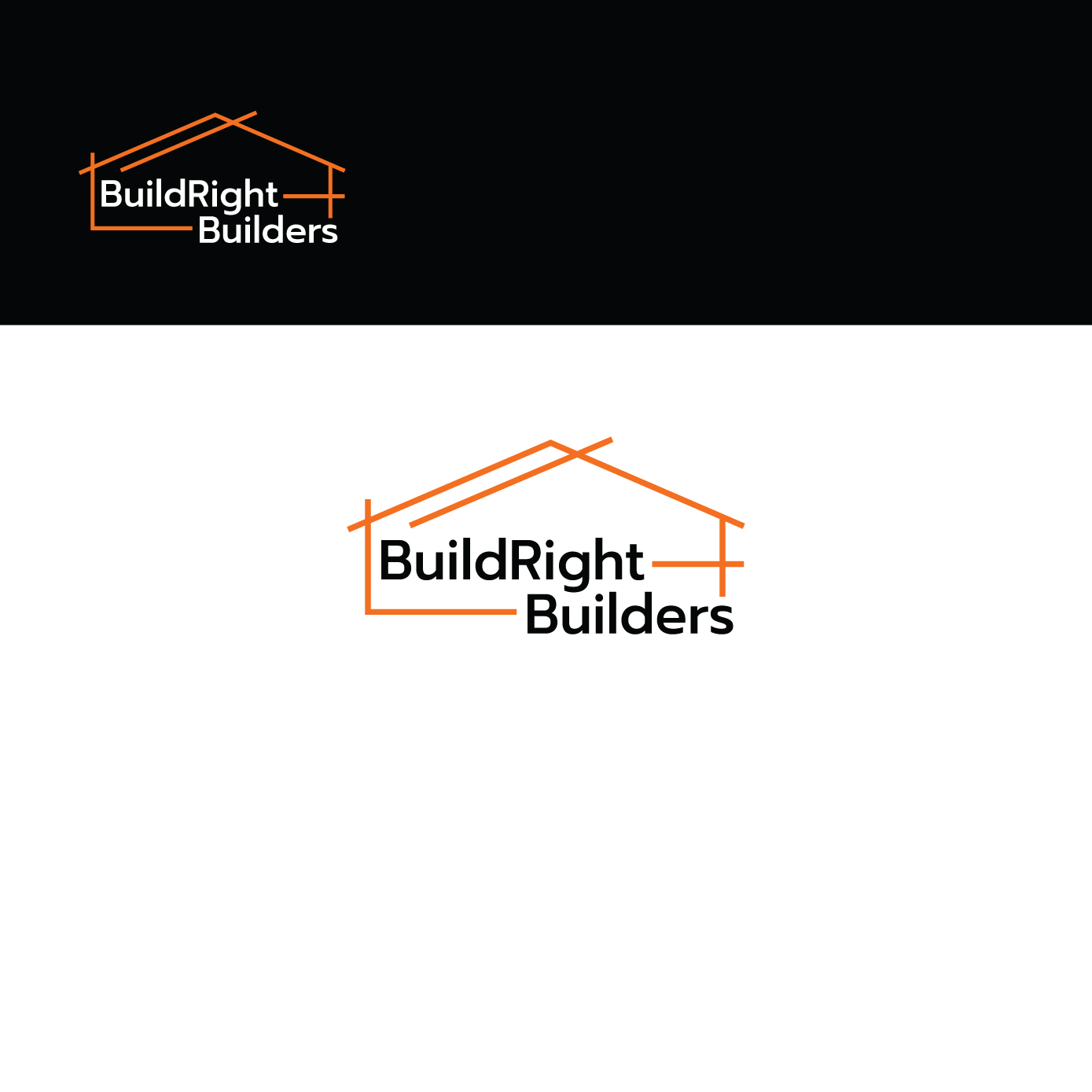 Conservative, Bold, Home Builder Logo Design for BuildRight Builders by ...