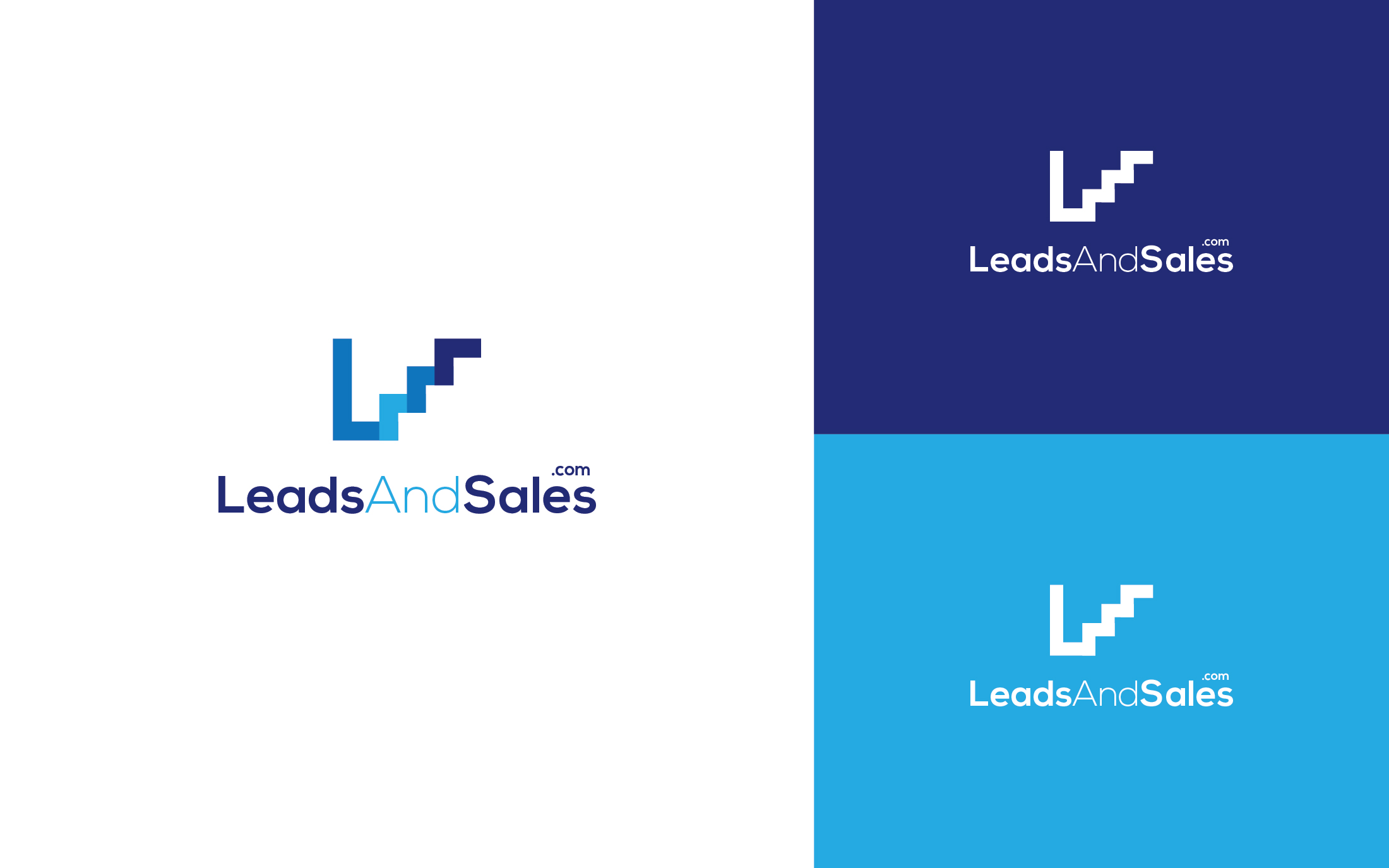 Professional, Serious, Software Service Logo Design for LeadsAndSales ...