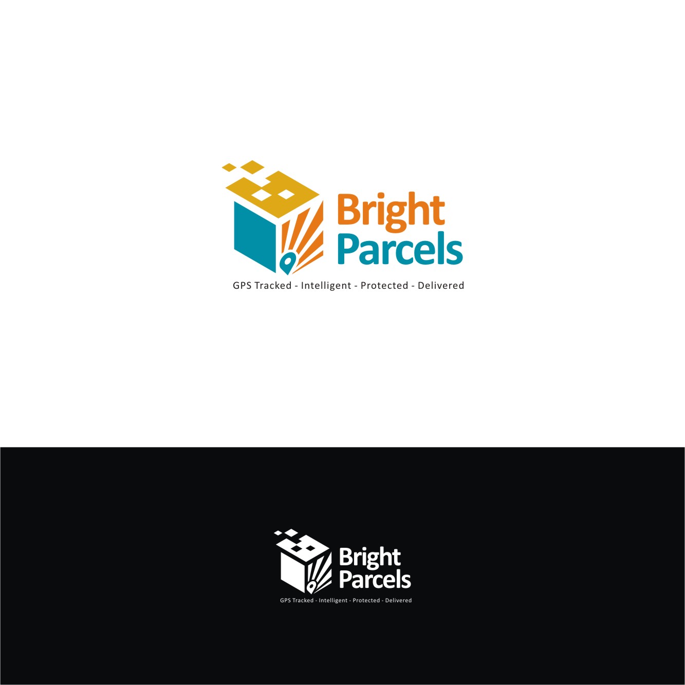 Bold, Modern Logo Design for Bright Parcels (GPS Tracked - Intelligent ...