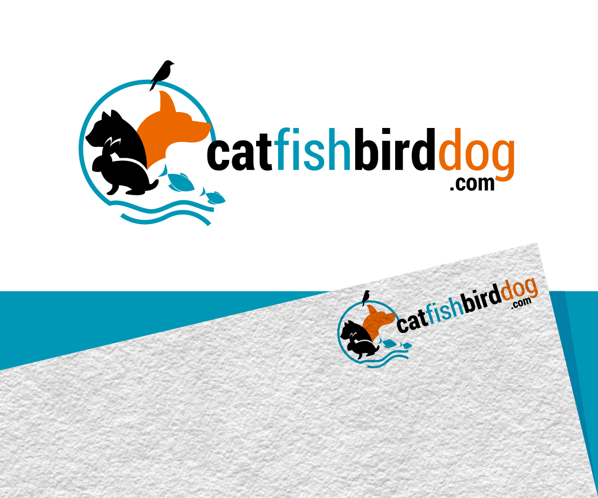 Bold, Modern, Pet Logo Design for catfishbirddog.com by Jay Design ...