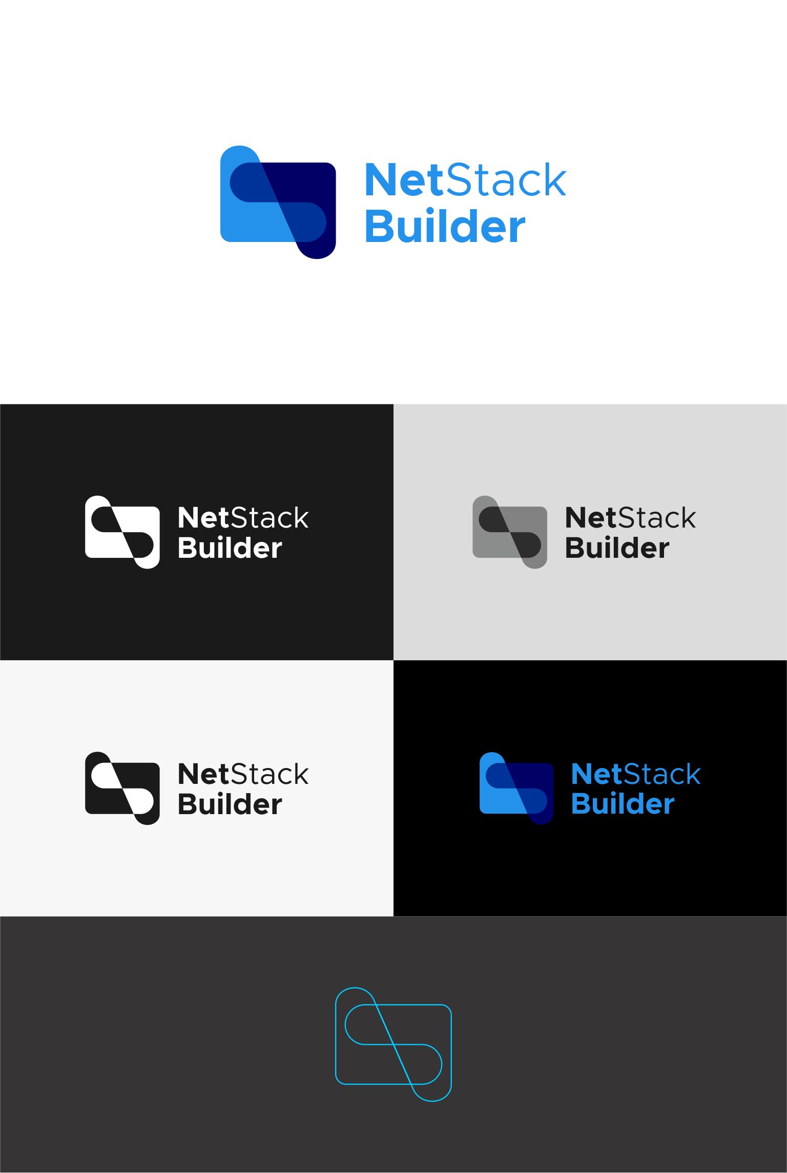 Serious, Elegant, Technology Equipment Logo Design for NetStack Builder / NetStack Builder.ca by ...