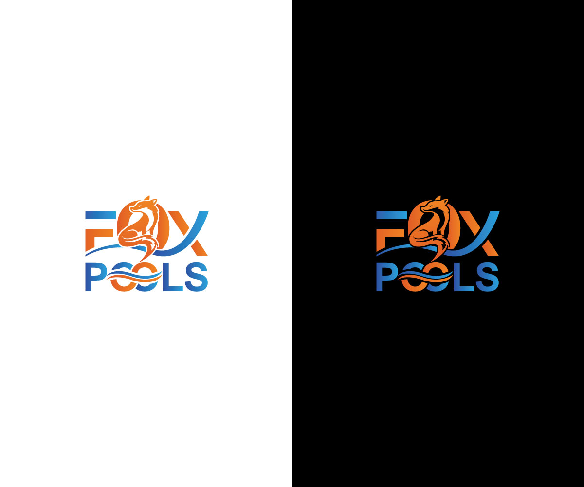 Masculine, Serious Logo Design for Fox Pools by Rnxtx | Design #25109683