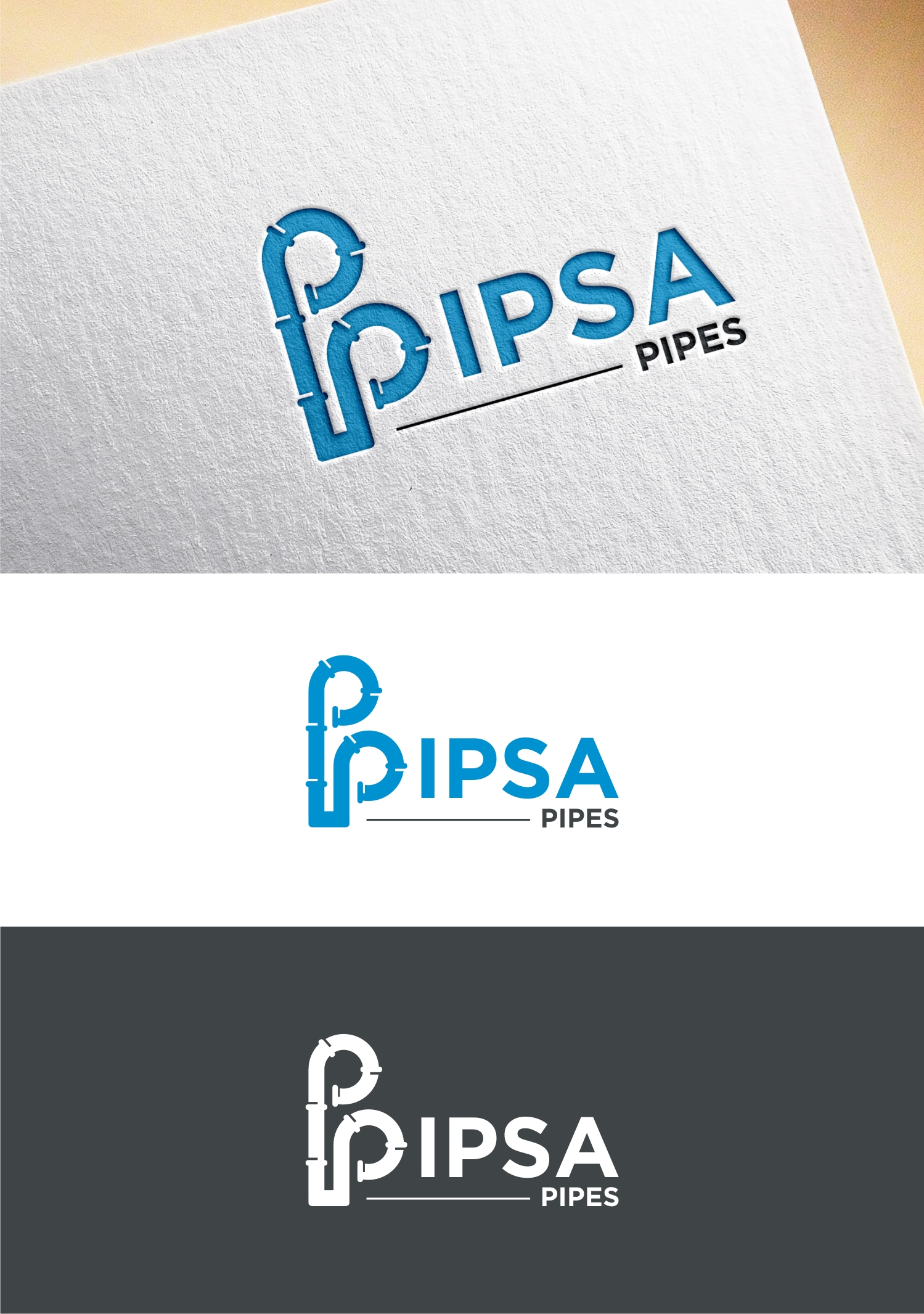 Masculine, Conservative, Pipe Logo Design for PIPSA PIPES by ...